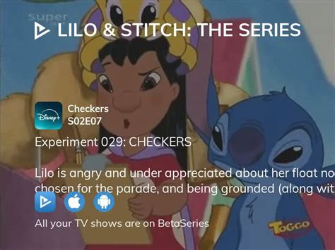 Lilo And Stitch Checkers
