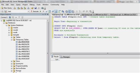 Passion For Sql Difference Between Table Variable And Temporary Table