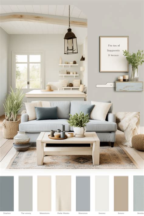 Modern Farmhouse Colors Sherwin Williams Paint Color Palette Etsy Artofit
