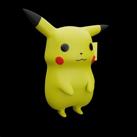 Pikachu 3d Model Cgtrader