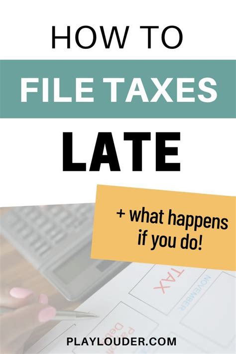 Best 13 What Happens If You Dont File Taxes Artofit