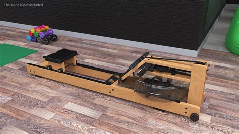3d Rowing Simulator Wooden Turbosquid 2070727