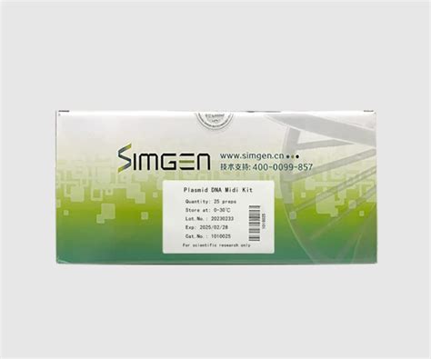 Plasmid Dna Midi Kit Simgen