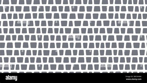 Paved Stone Seamless Pattern Pavement Tile Texture Stone Mosaic Background Cobble Floor