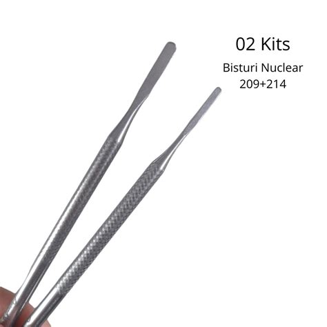 Kits Bisturi Podologia Nuclear Ref Santa Clara Pedicure Shopee Brasil