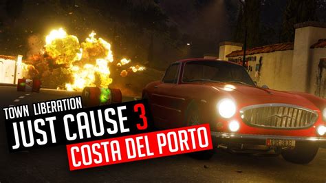 Just Cause 3 Town Costa Del Porto Liberation Youtube
