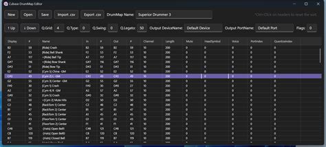 Drum Map Editor For Cubase Sample Drummaps Cubase Steinberg Forums
