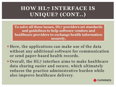 The Remarkable Benefits Of Hl7 Interface July 14pptx