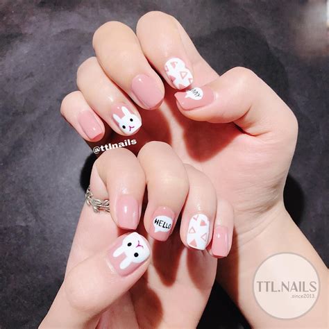 Hướng Dẫn Cách Vẽ Nail Con Thỏ Khiến Nàng Mê Mẩn