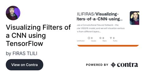 Visualizing Filters Of A Cnn Using Tensorflow By Firas Tlili