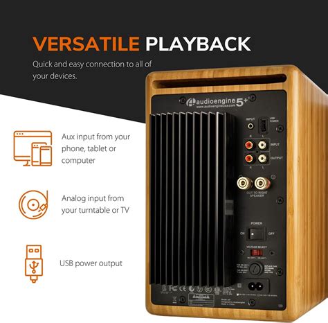 Buy Audioengine A5 Plus Powered Speakers And Ds2 Desktop Speaker