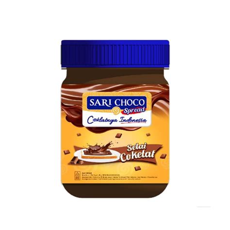 Jual Sari Choco Spread Selai Coklat 150gr Cokelat Sari Roti