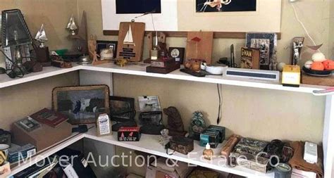 Group Of Decorative Trophies Etc Moyer Auction And Estate Co Inc