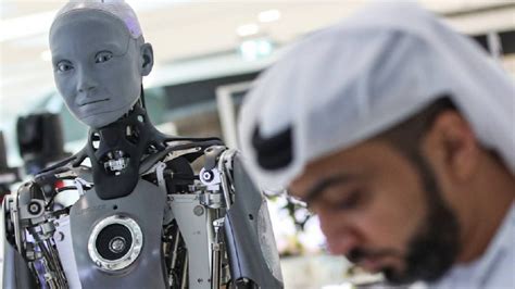 Ameca Humanoid Robot At Museum Of Future In Dubai Gathers Attention