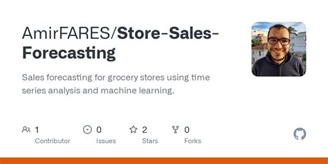 Github Amirfaresstore Sales Forecasting Sales Forecasting For