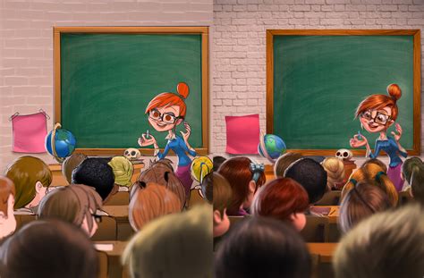 Classroom On Behance
