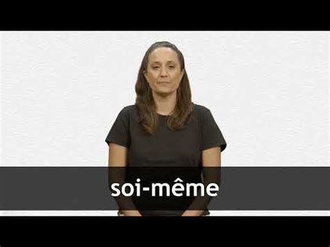 English Translation of SOI MÊME Collins French English Dictionary