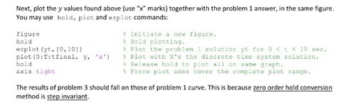 Using MATLAB Find The Response Of Discrete Time Chegg
