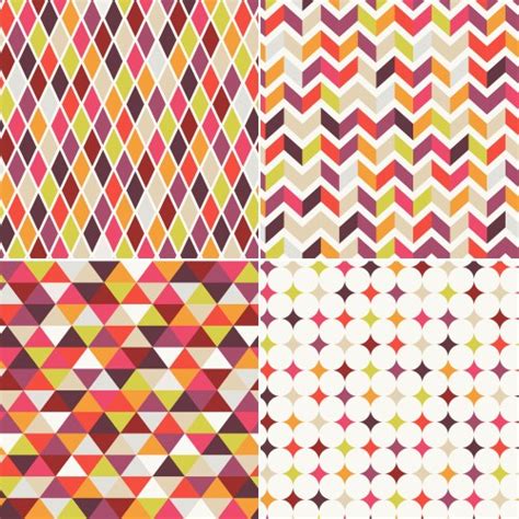 Seamless Triangle Pattern Texture Royalty Free Vector Image