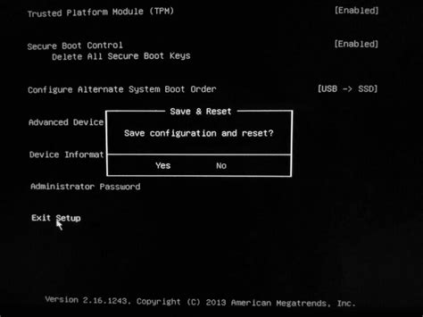 How To Configure Surface Pro 3 Uefibios Settings Surfacetip