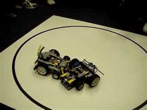 UniS Lego Mindstorm Sumo Robot Fights Part II YouTube