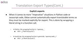 Translation Engine In Odoo PPT