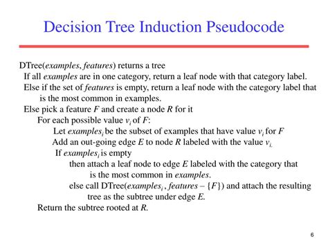 Ppt Cs L Machine Learning Decision Tree Learning Powerpoint