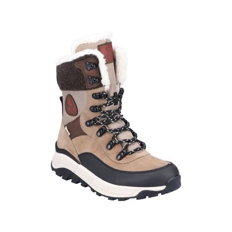 Rieker Evolution Womens Warm Lined Lacezip Up Boots Womens From