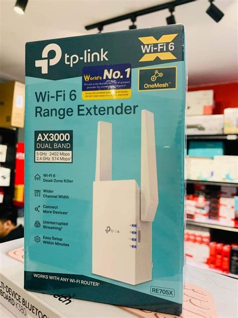 Tp Link Re X Ax Dual Band Wifi Range Extender One Mesh Computers Tech Parts