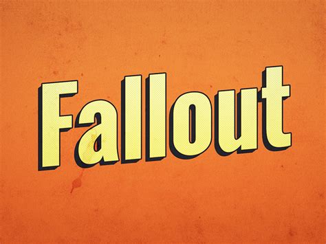 Fallout Text Effect Freebiesjedi