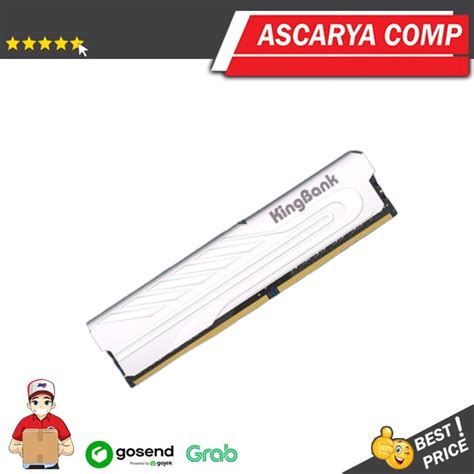 Jual Kingbank Xmp Silver Longdimm Ddr5 8gb 6000mhz Heatsink Memory