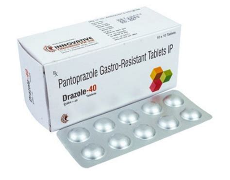 Brown And Green Brown Pantoprazole Gastro Resistant Tablets Mg Tablets Strip Pack At