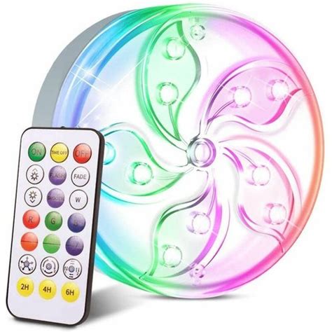 Ayyqh Lumières Led Submersibles Éclairage Piscine Led Lumière