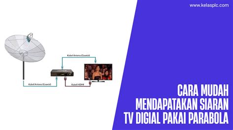 Inilah Cara Mendapatkan Siaran TV Digital Dengan Antena Parabola