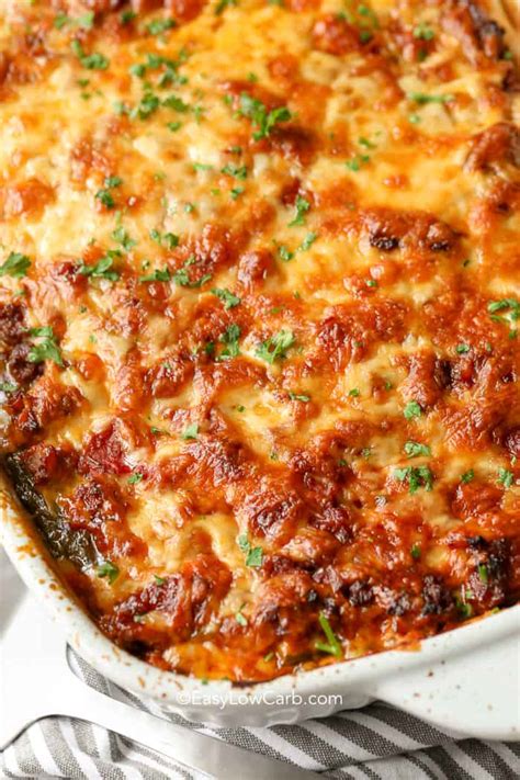 Zucchini Lasagna Easy Low Carb