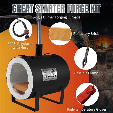 Yunnuo Propane Forge Tf9000 Portable Gas Forge Single Burner