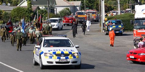 Taumarunui Volunteer Fire Brigade 100th Ann Parade 27 Mar 2010