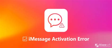 8 Fixes Worth To Perform When IMessage Activation Error Happens
