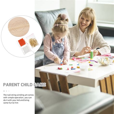 1 Set Diy String Art Craft Kit Nail String Paintin Grandado