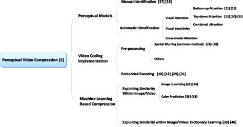 The Literatures On Perceptual Video Coding Download Scientific Diagram