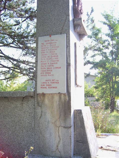 Паметник на загиналите във войните с Красново Официален туристически портал на Община Хисаря