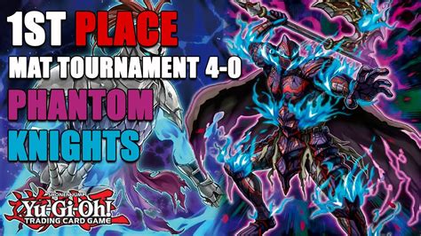 Yu Gi Oh St Place WINNER Phantom Knights Deck Profile August YouTube