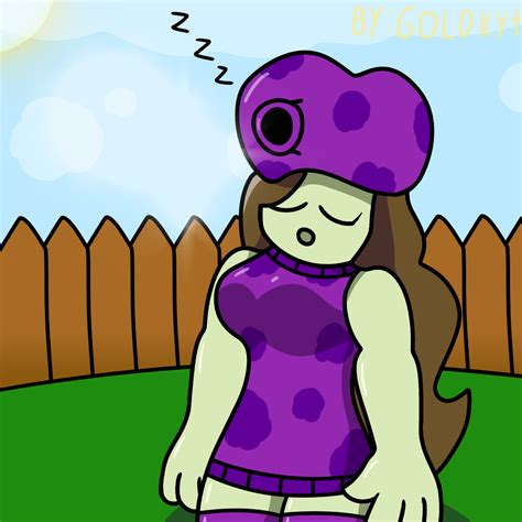 Nocturnal Shroom Girl By Goldenknightyt On Deviantart