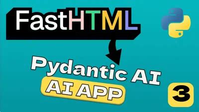 FastHTML For Beginners Build An UI To Python App In Minutes