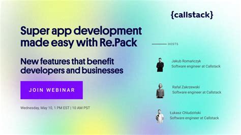 arkadiusz biczysko on linkedin super app development made easy with re pack {callstack}