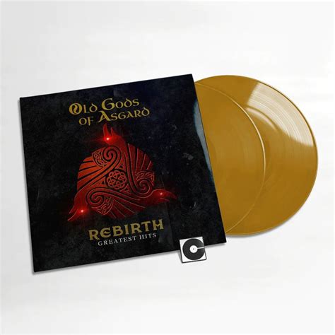 Золотой винил Old Gods Of Asgard Rebirth LP Limited Edition Alan Wake Control Poets Of
