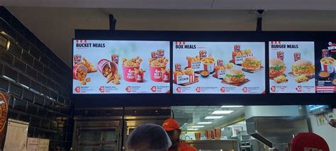 Menu At Kfc Ahmedabad 1st Floor