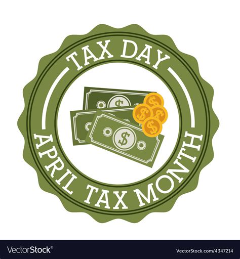 Tax Design Royalty Free Vector Image VectorStock