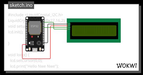 LCD Right Wokwi ESP32 STM32 Arduino Simulator