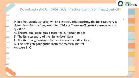 PPT SAP C TS462 2021 Practice Test Questions PowerPoint Presentation ID 11550836